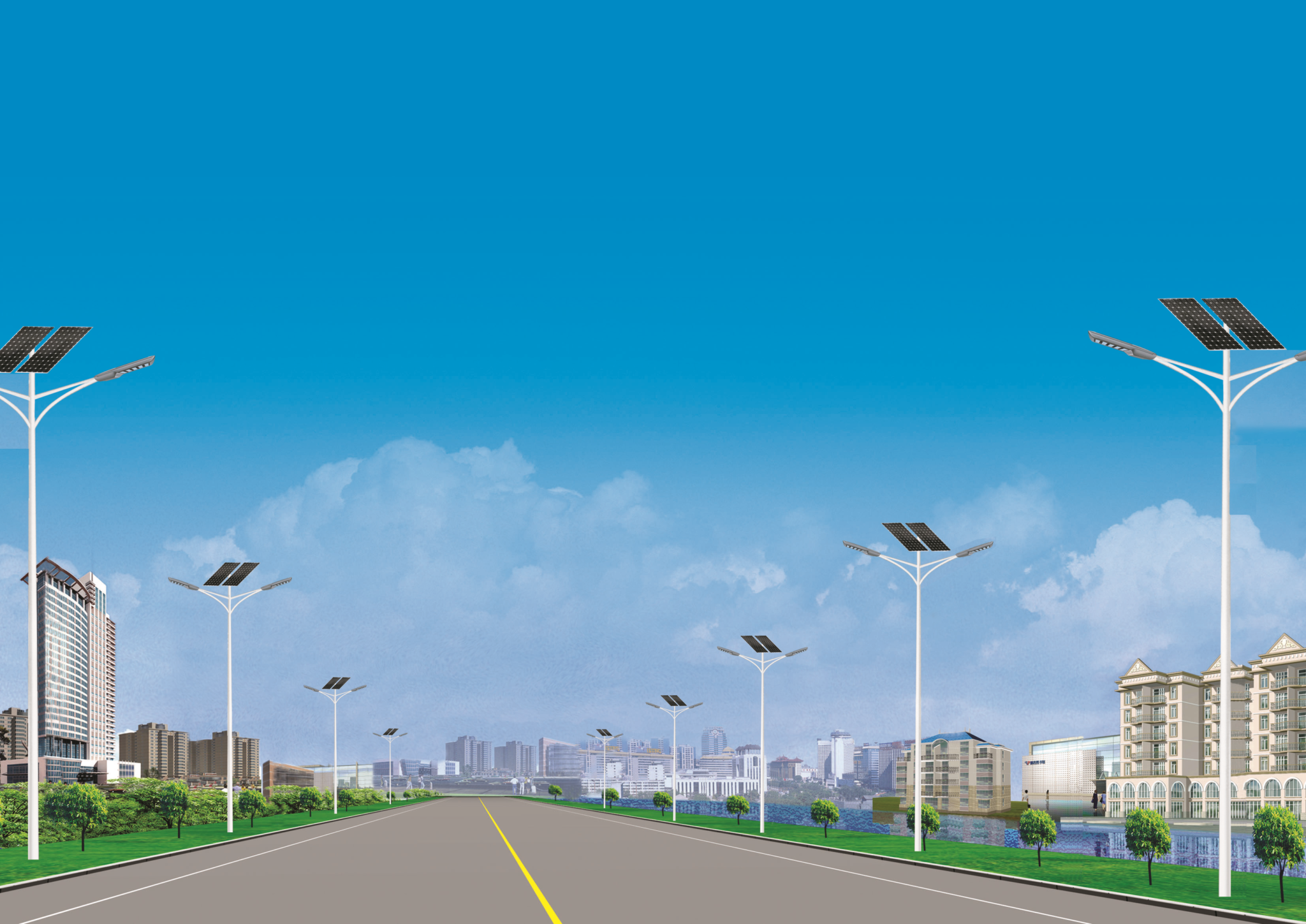 Working Principle Of Solar Street Lights