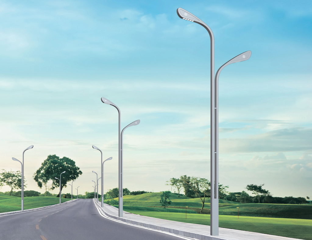 Single arm or Double arm? – Hepu Solar – Professional Solar Streetlight ...